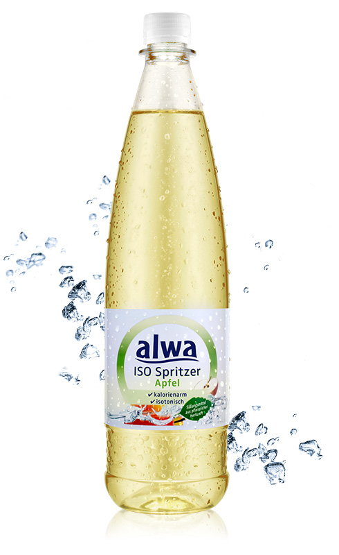 Willkommen bei alwa - Produkte - ISO Spritzer Apfel